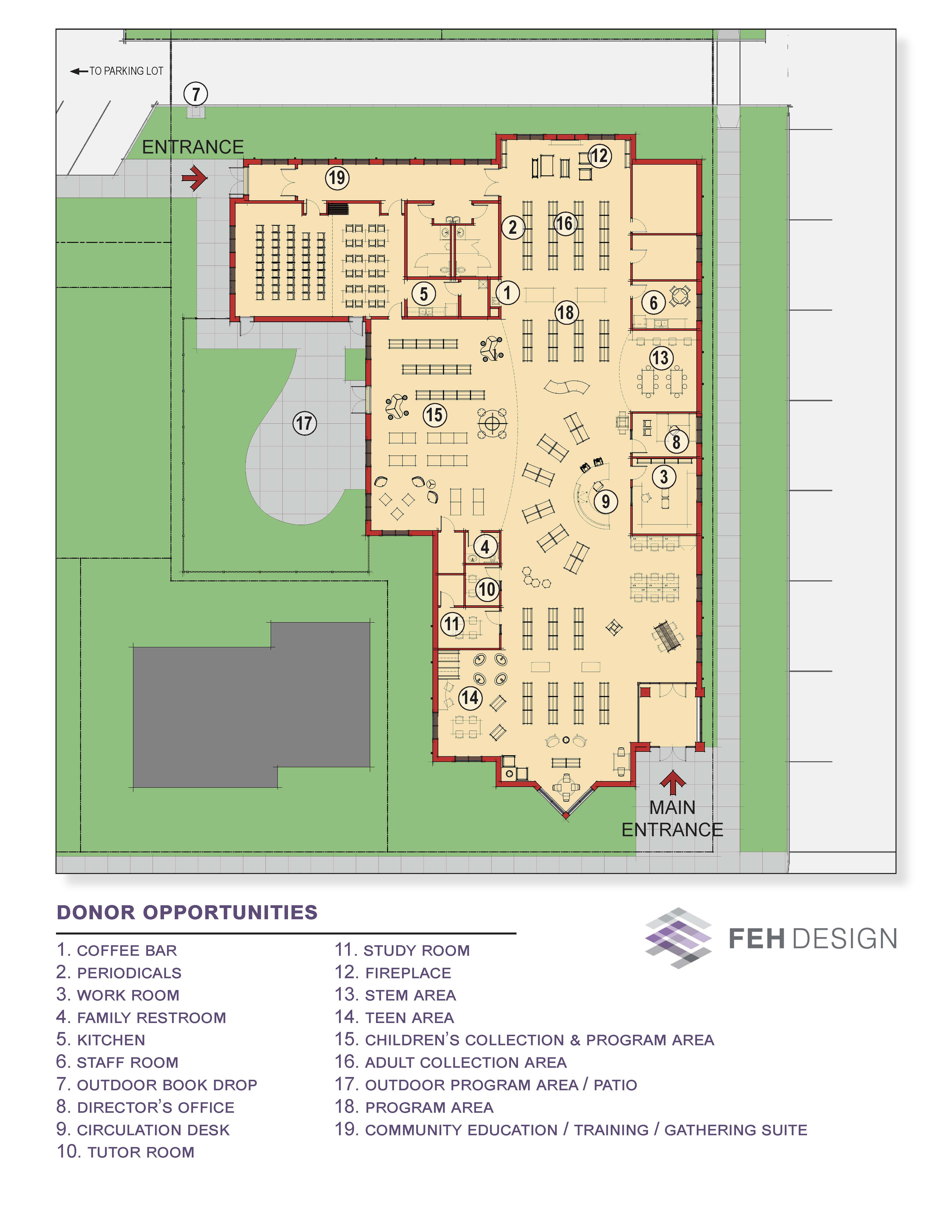 New Library Building – Whitehall Public Library – Whitehall, WI